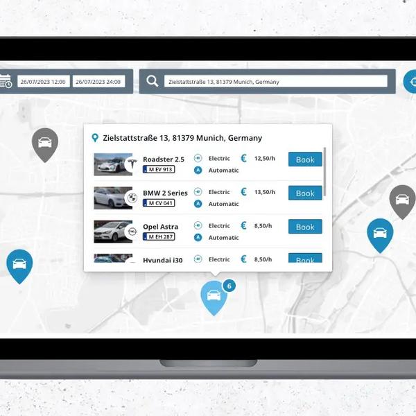 Rental Card Feature