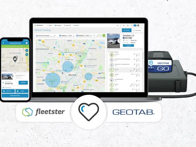 Geotab Keyless integration with fleetster