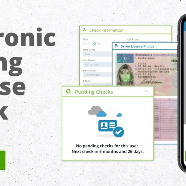 Electronic Driving Licence Check