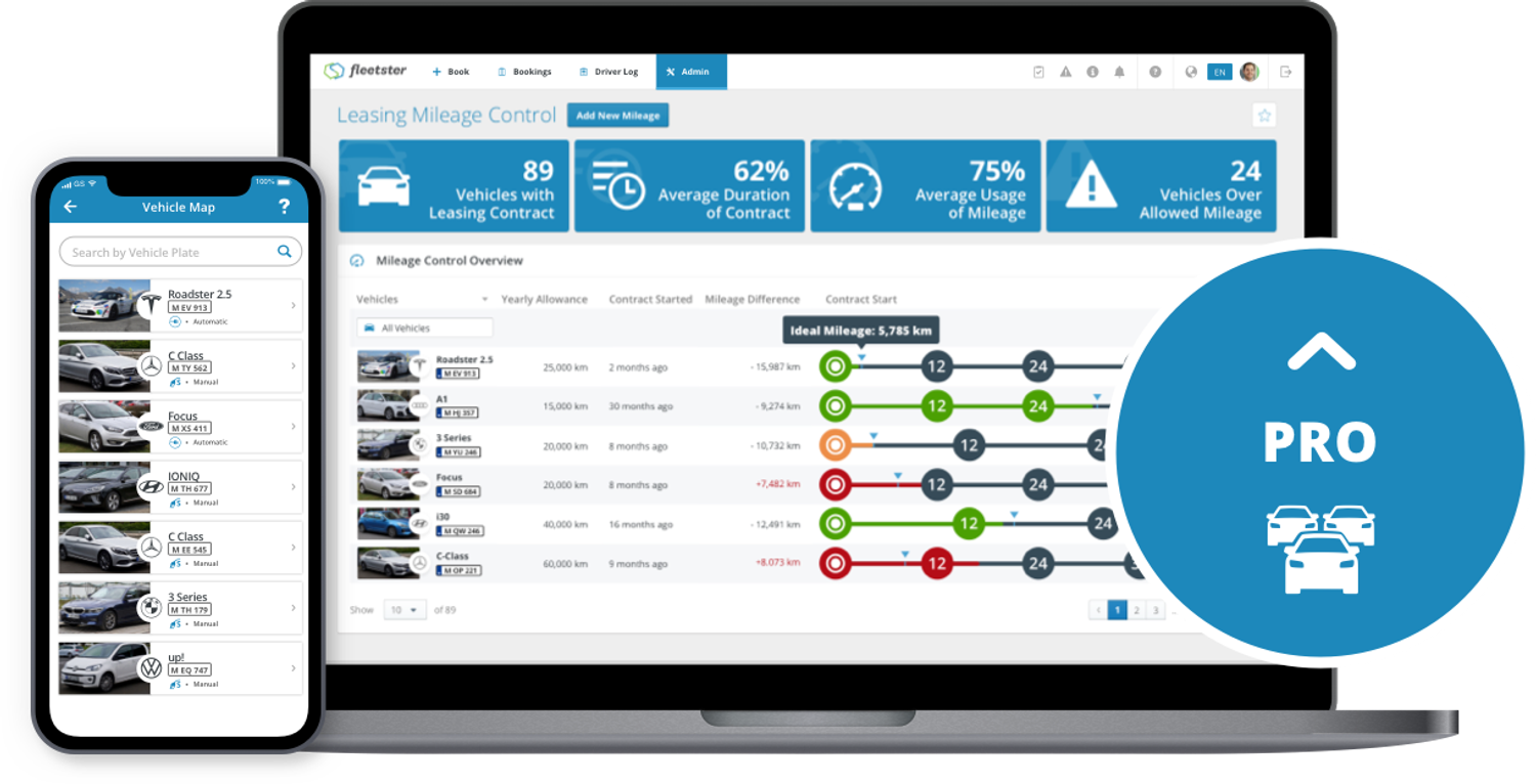 Paquete Pro - Gestión de Flotas