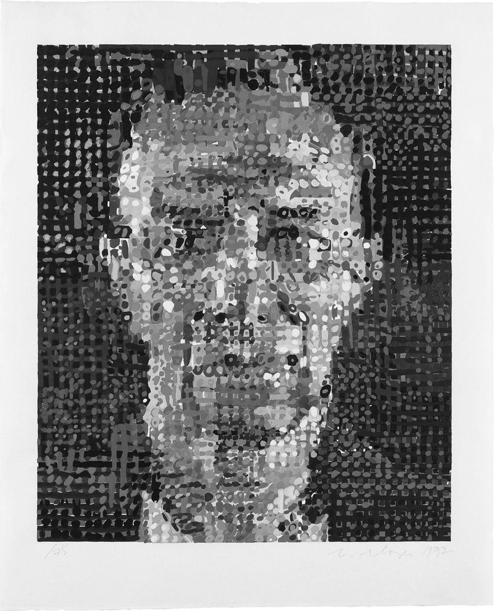 Chuck Close Art for Sale: Prints & Originals | MyArtBroker