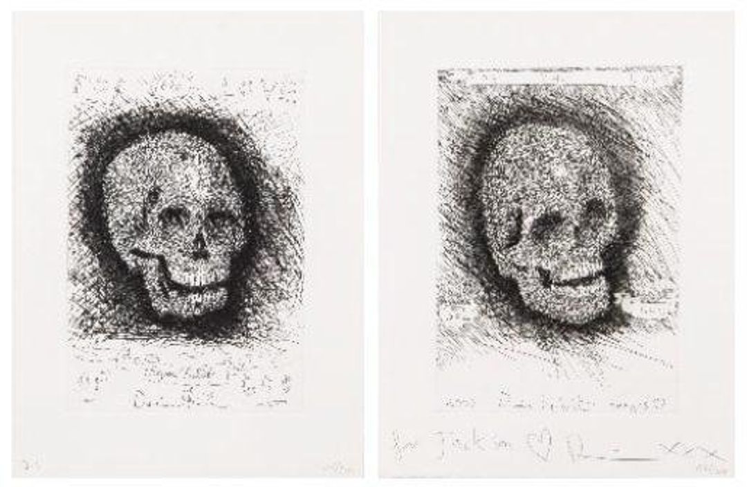Damien Hirst For The Love Of God Beyond Belief Signed Print 2007 For Sale