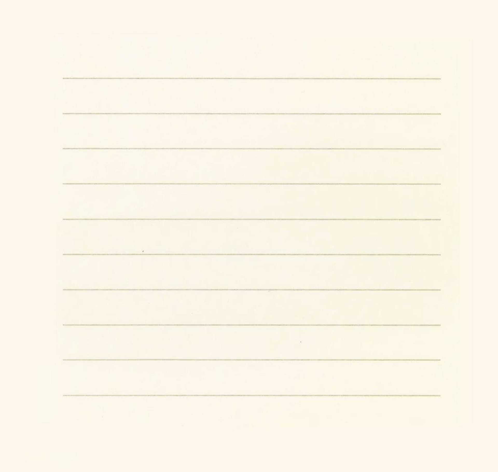 Agnes Martin On A Clear Day 8 (Signed Print) 1973 | MyArtBroker