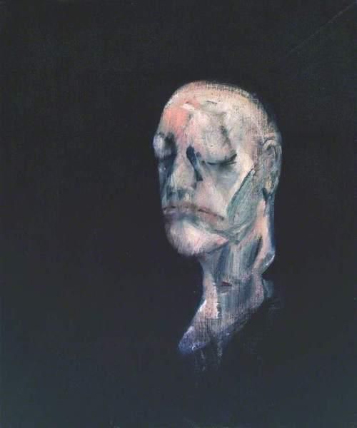 Francis Bacon After Study Of Portrait Head Based On The Life Mask Of ...