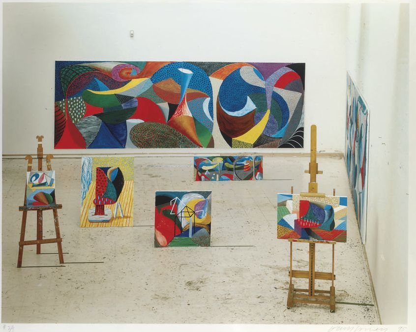 David Hockney The Studio, March 16th 1995 (Signed Print) 1996 | MyArtBroker