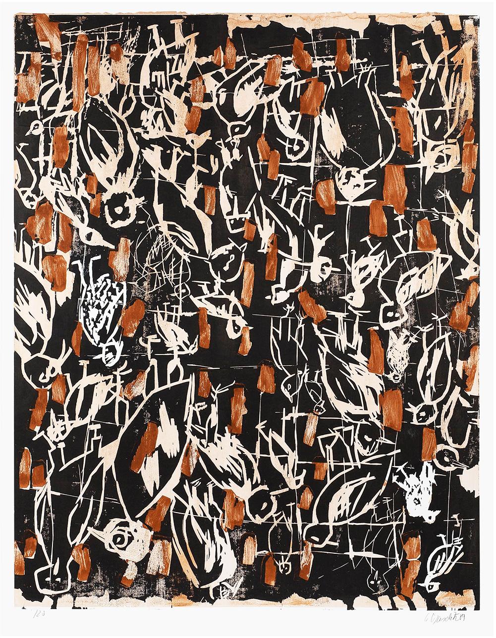 Georg Baselitz Ciao America (Signed Print) 1989 | MyArtBroker