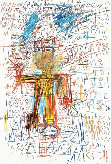 Jean-Michel Basquiat The Figure IV (Unsigned Print) 2023 | MyArtBroker