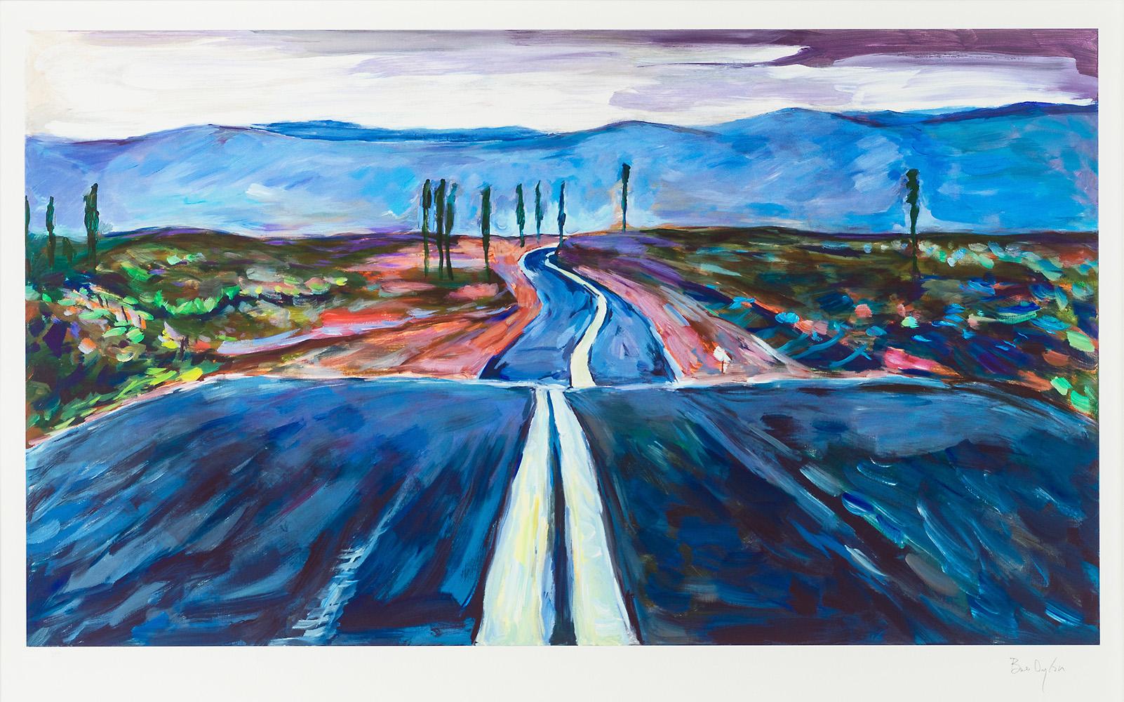 Bob Dylan Endless Highway Large (2017) (Signed Print) 2017 | MyArtBroker