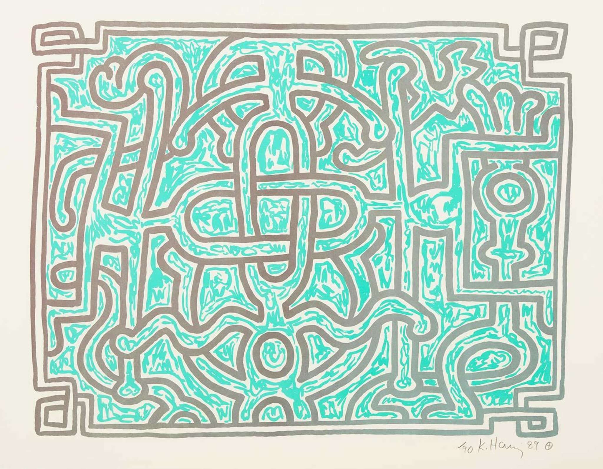 10 Facts About Keith Haring's Chocolate Buddha | MyArtBroker | Article