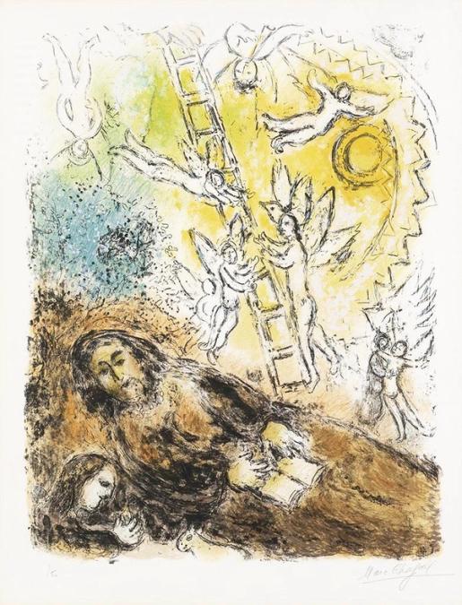 Marc Chagall Le Prophète (Signed Print) 1974 | MyArtBroker