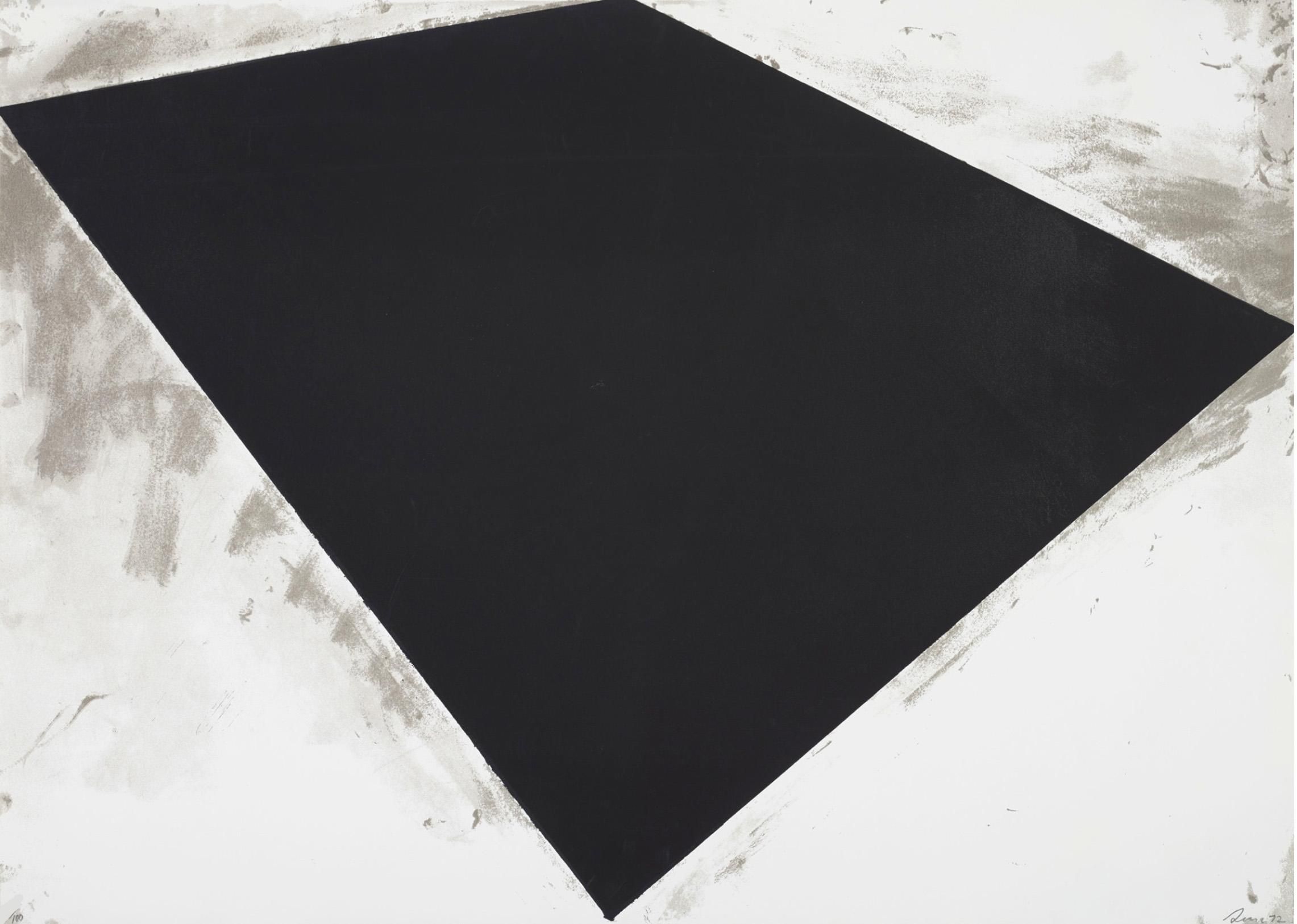 Richard Serra Untitled (Philip Glass Poster) (Signed Print) 1972 ...