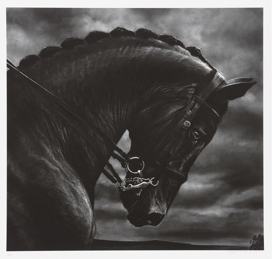 Robert Longo Untitled (Bucephalus) (Signed Print) 2017 | For Sale