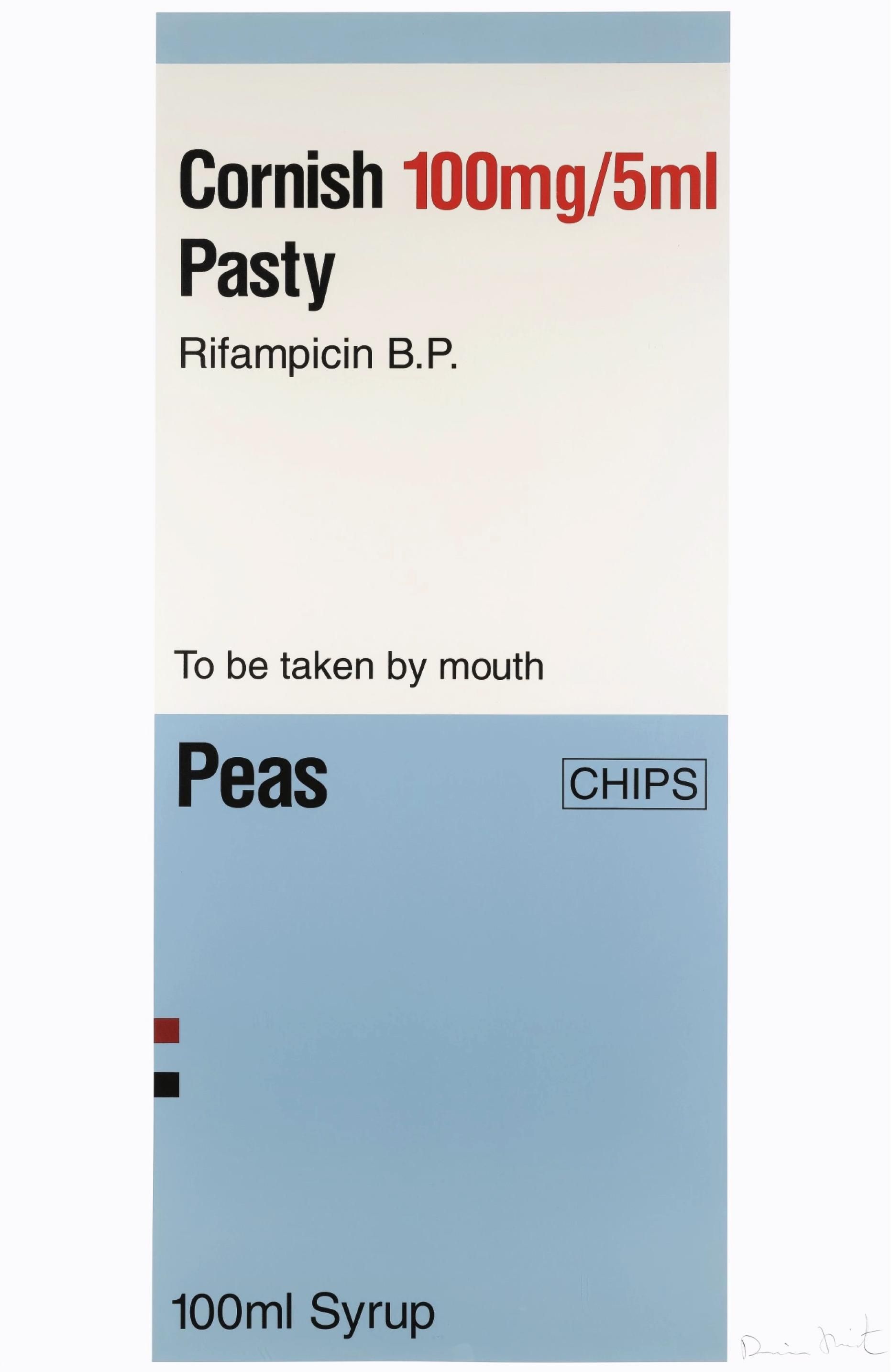 Damien Hirst Cornish Pasty (Signed Print) 1999 | For Sale