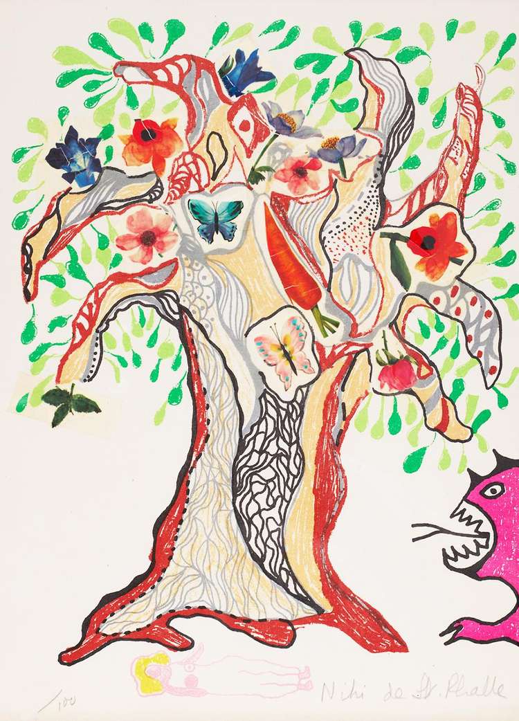 Niki de Saint Phalle L'Arbre De Vie (Signed Print) 1970 | For Sale