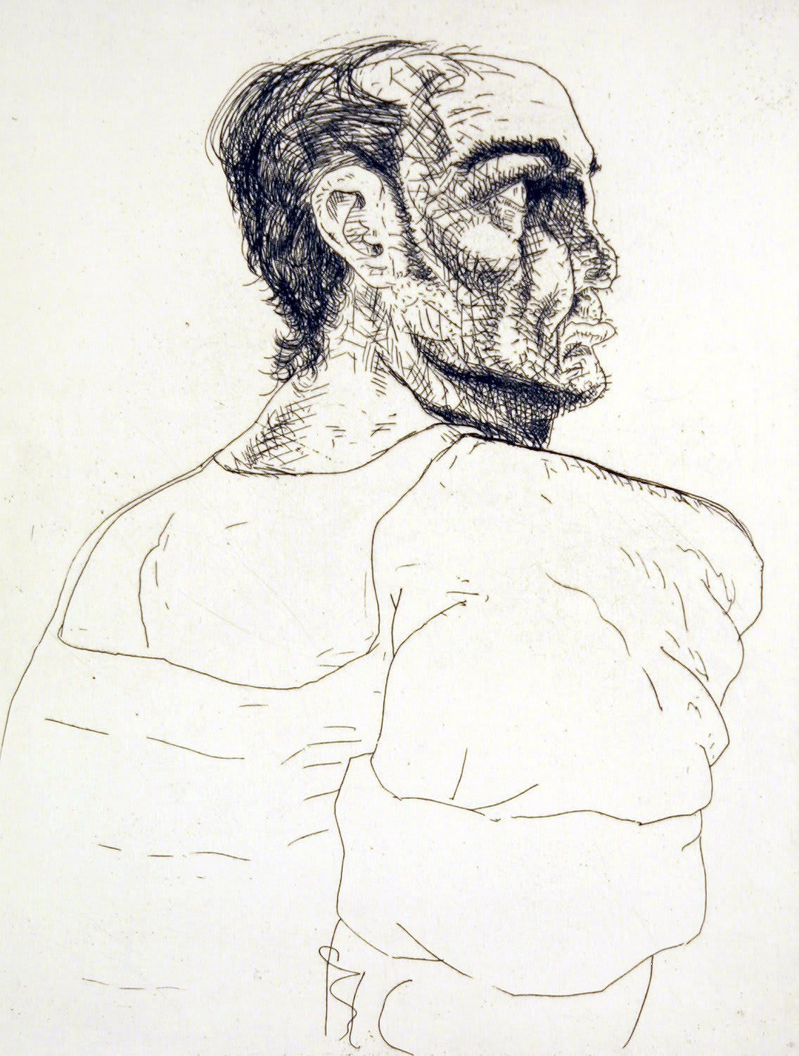 Peter Howson Lachlan (Signed Print) 1987