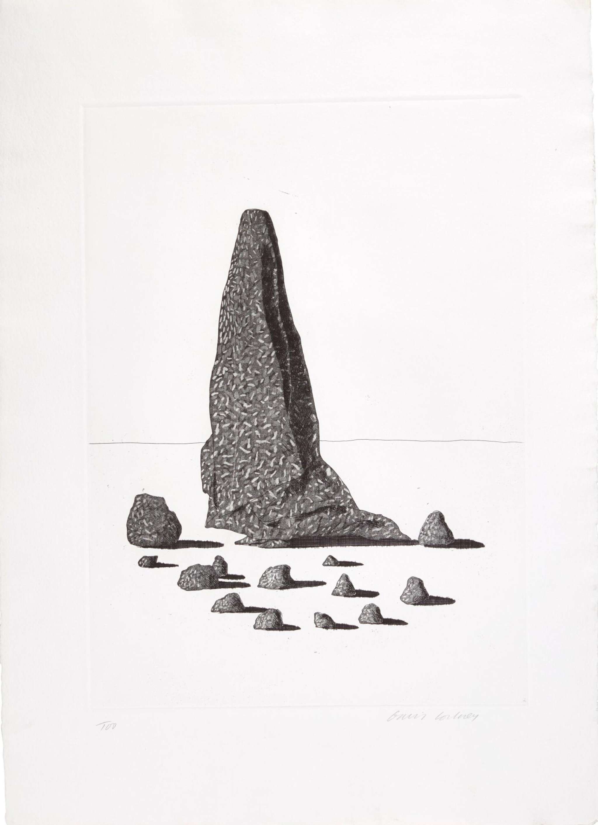 David Hockney The Sexton Disguised As A Ghost (Signed Print) 1969 ...