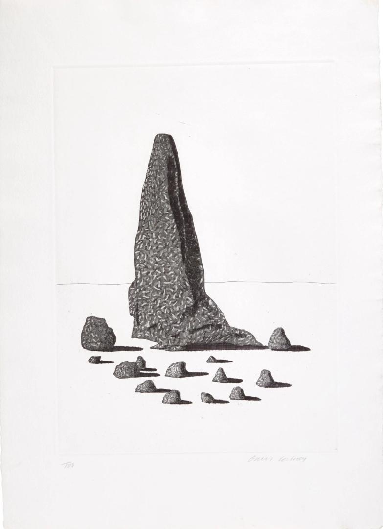 David Hockney The Sexton Disguised As A Ghost (Signed Print) 1969 ...