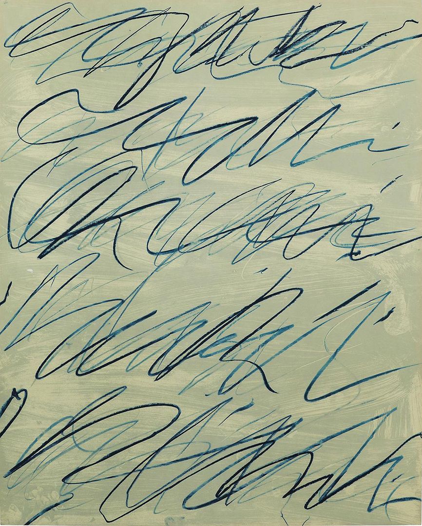 Cy Twombly Roman Notes VI (Signed Print) 1970 | MyArtBroker