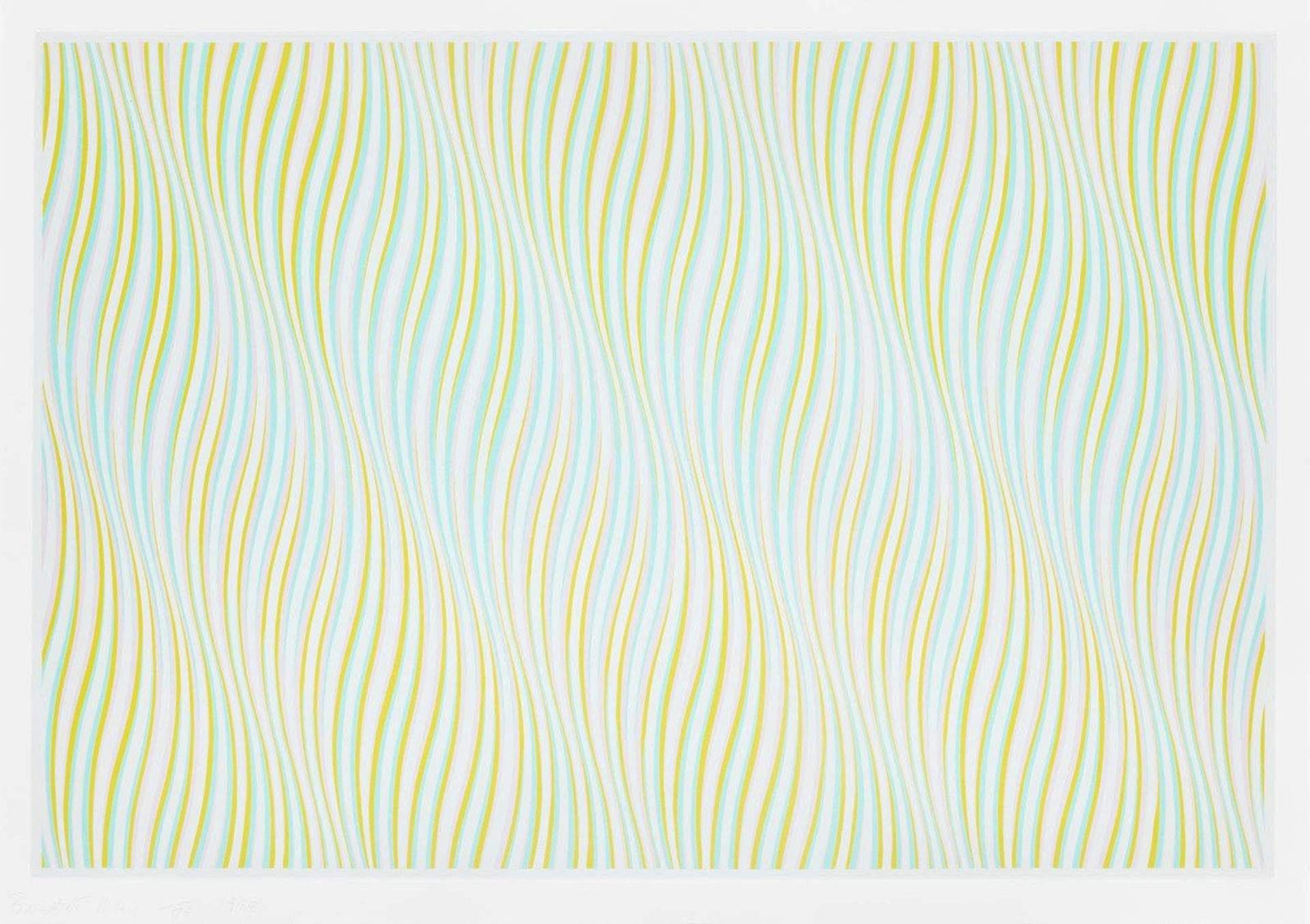 Waves by Bridget Riley Background & Meaning | MyArtBroker