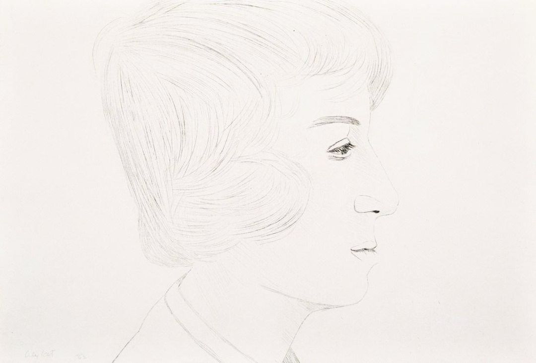 Alex Katz Profile Of Vincent (Signed Print) 1974 | MyArtBroker