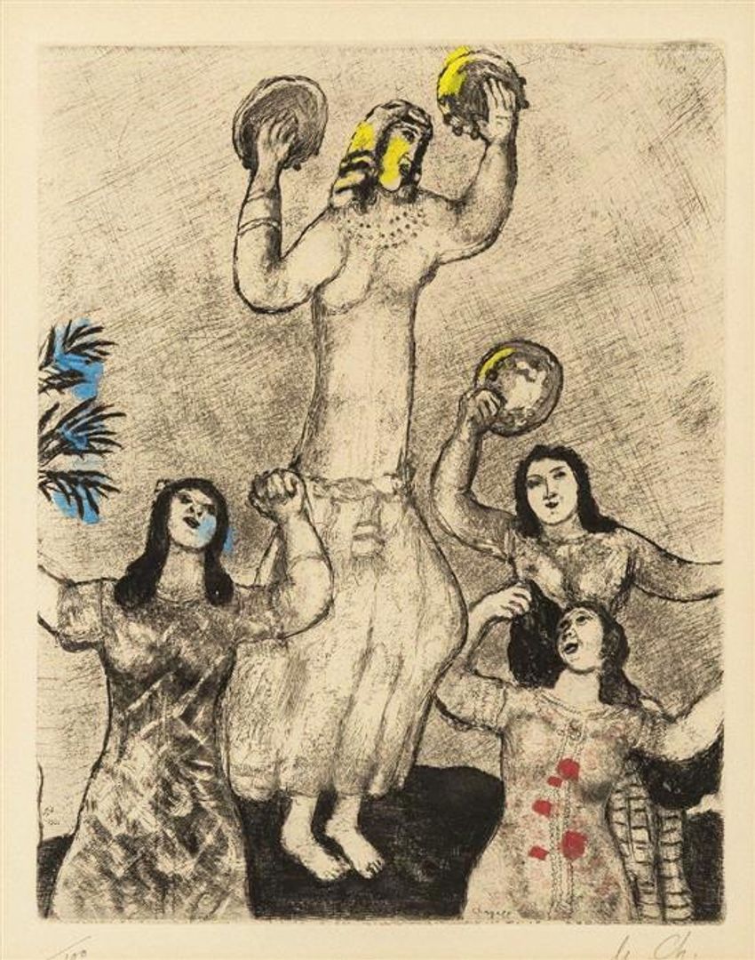 Marc Chagall Dance Of Miriam (Signed Print) 1958 | MyArtBroker