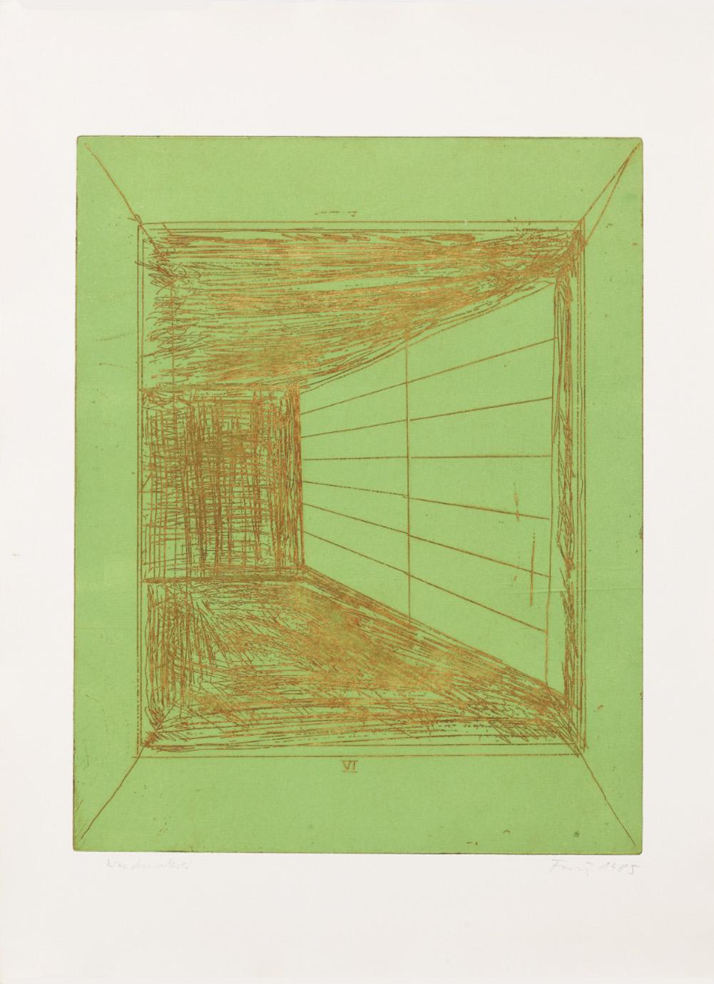 Gunther Forg Sujet 6 (Signed Print) 1985 | For Sale