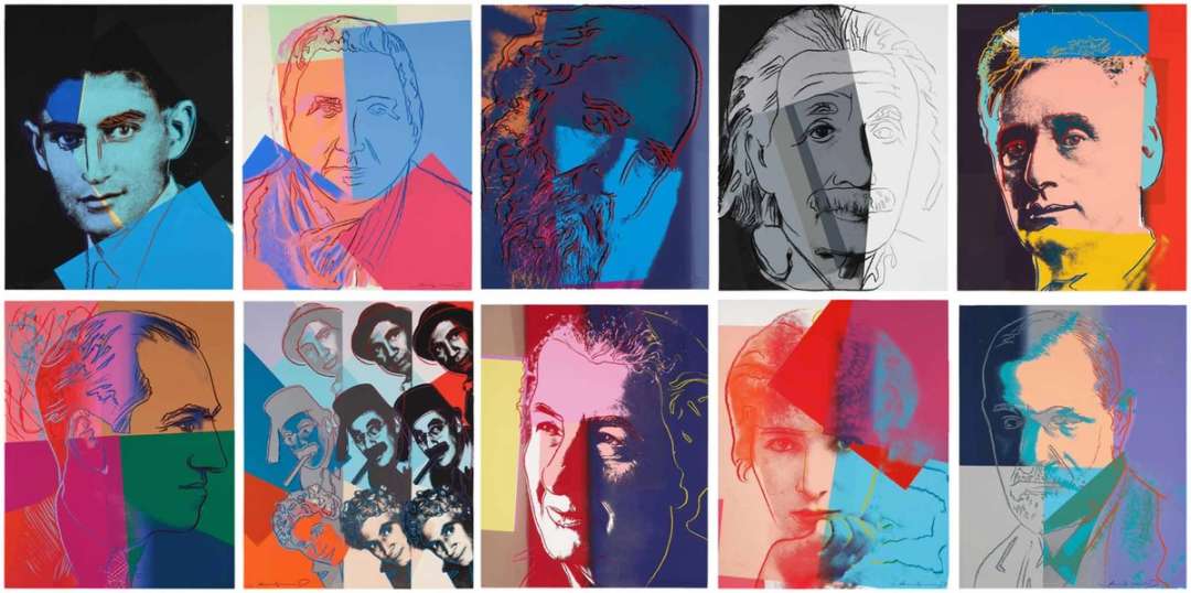 Andy Warhol Ten Portraits Of Jews Of The Twentieth Century (complete ...