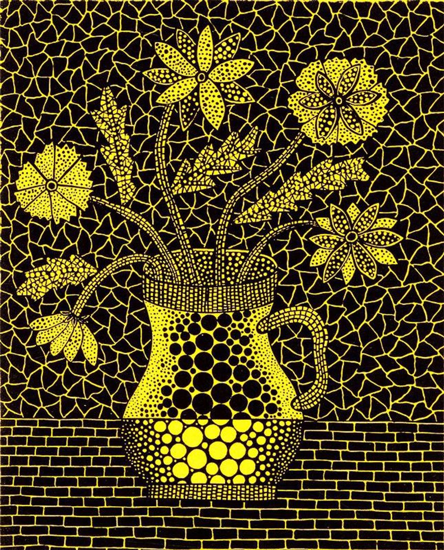 Yayoi Kusama Vase 1 (Signed Print) 1992 | MyArtBroker