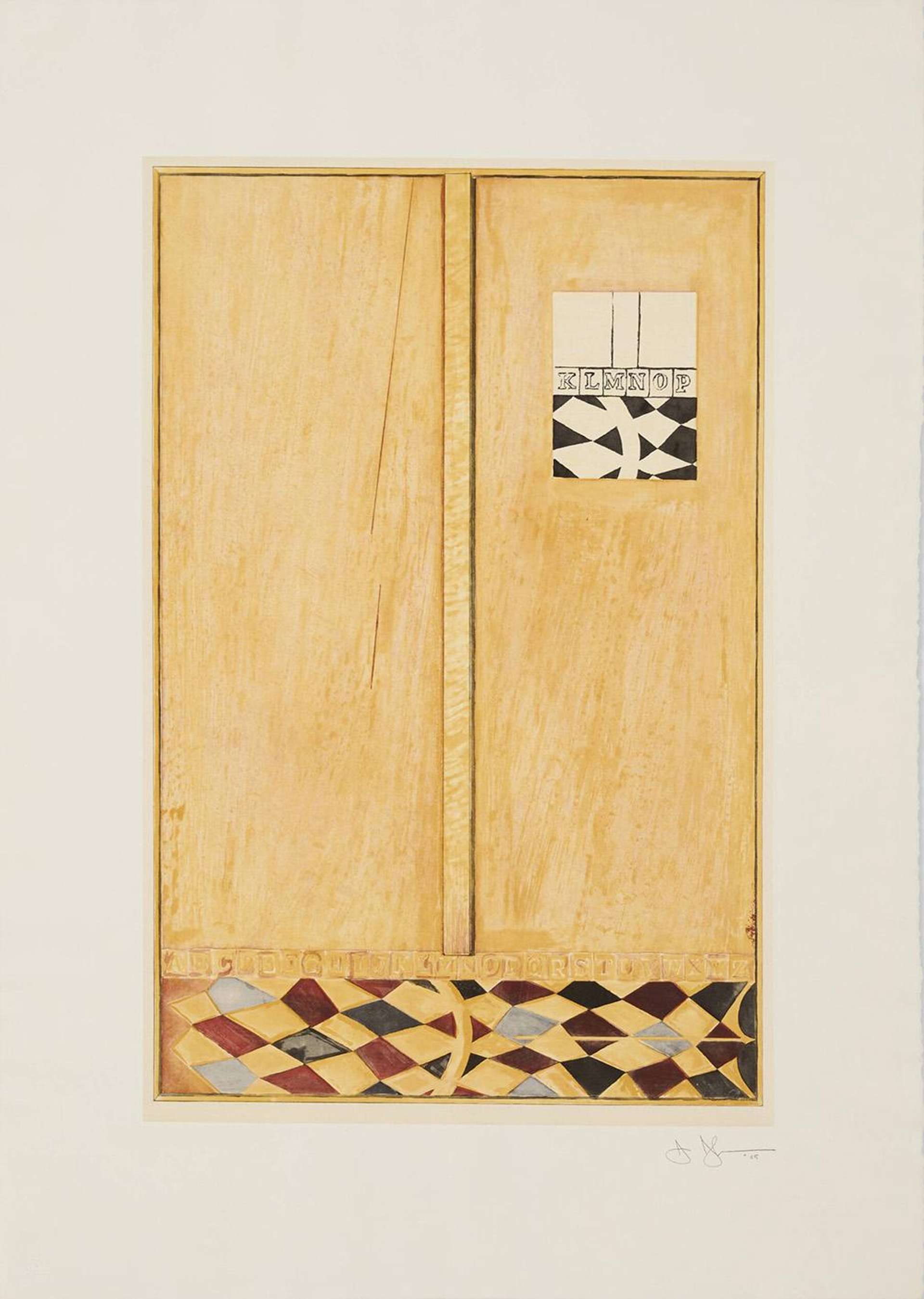 Jasper Johns Pyre 1 (Signed Print) 2024 | MyArtBroker