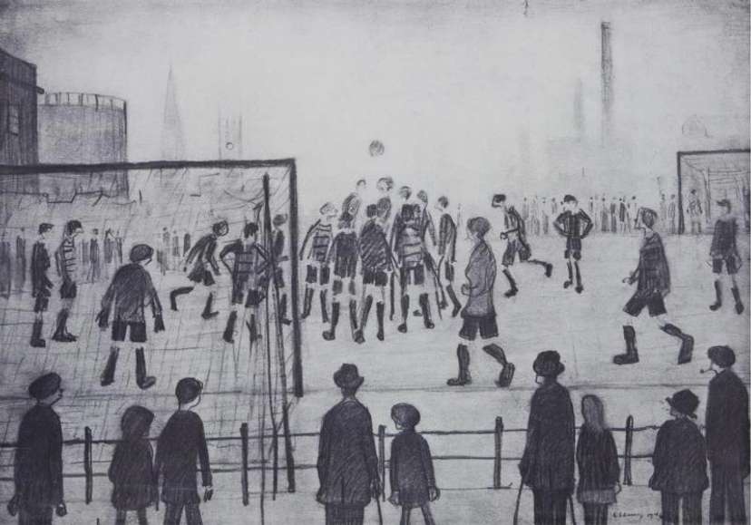The Beautiful Game: A Guide To Lowry’s Football Matches | MyArtBroker