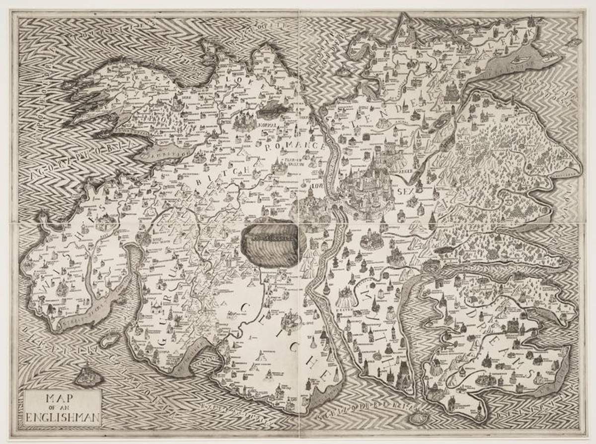 Map Of Days Signed Print by Grayson Perry | MyArtBroker