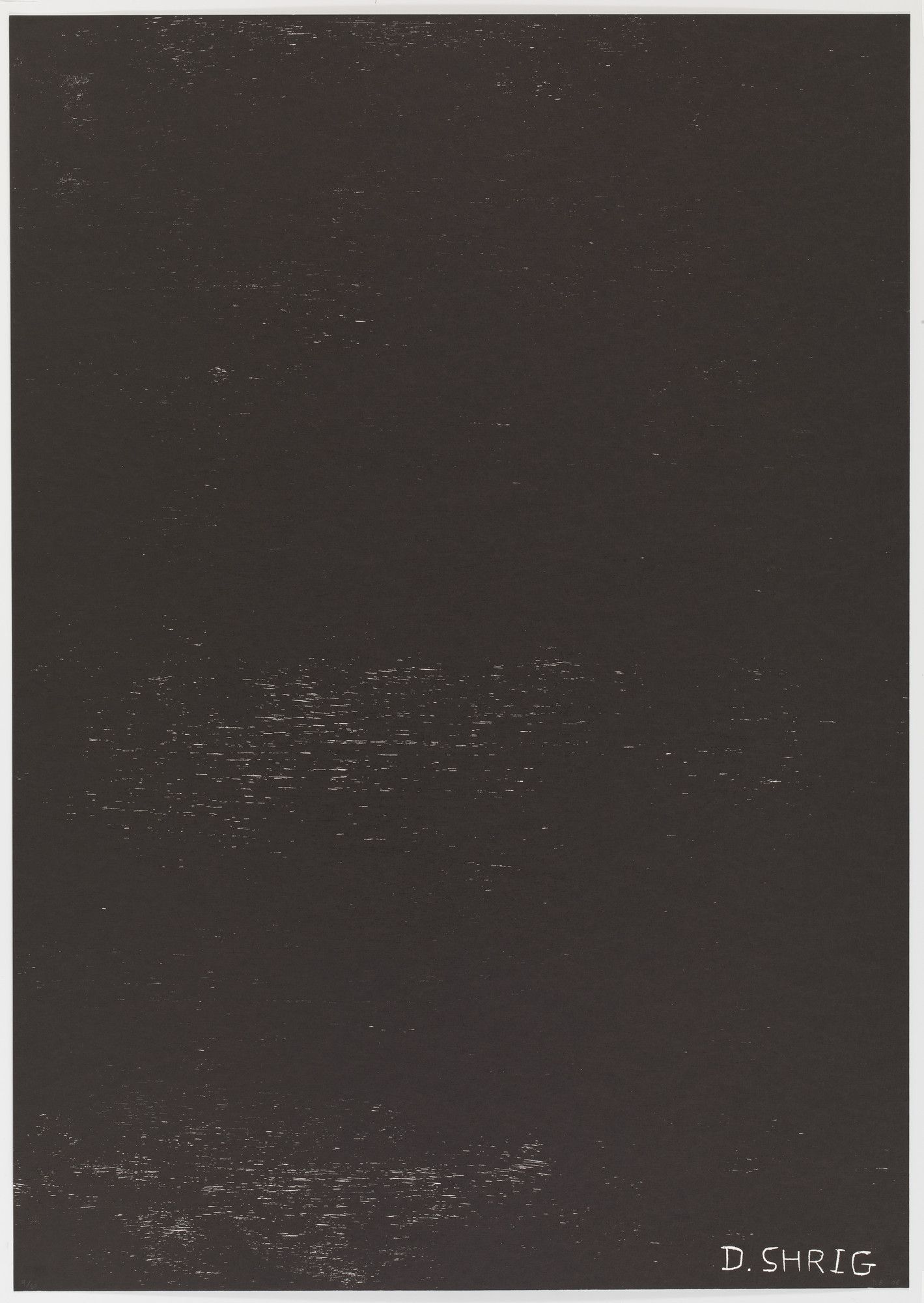 David Shrigley Untitled (Dshrig) (Signed Print) 2008 | For Sale