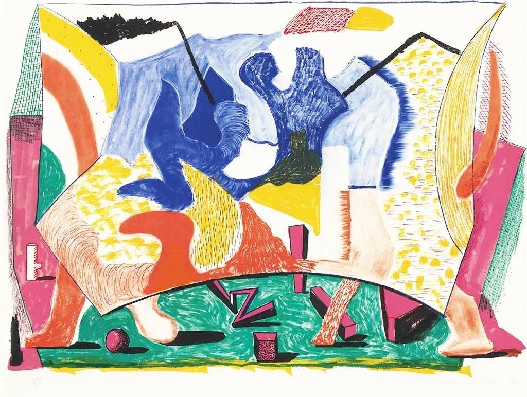 Abstractions by David Hockney Meaning, Analysis & Auction Results ...