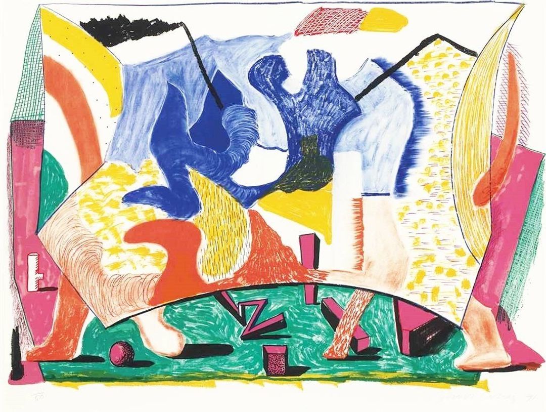 Abstractions by David Hockney Meaning, Analysis & Auction Results ...