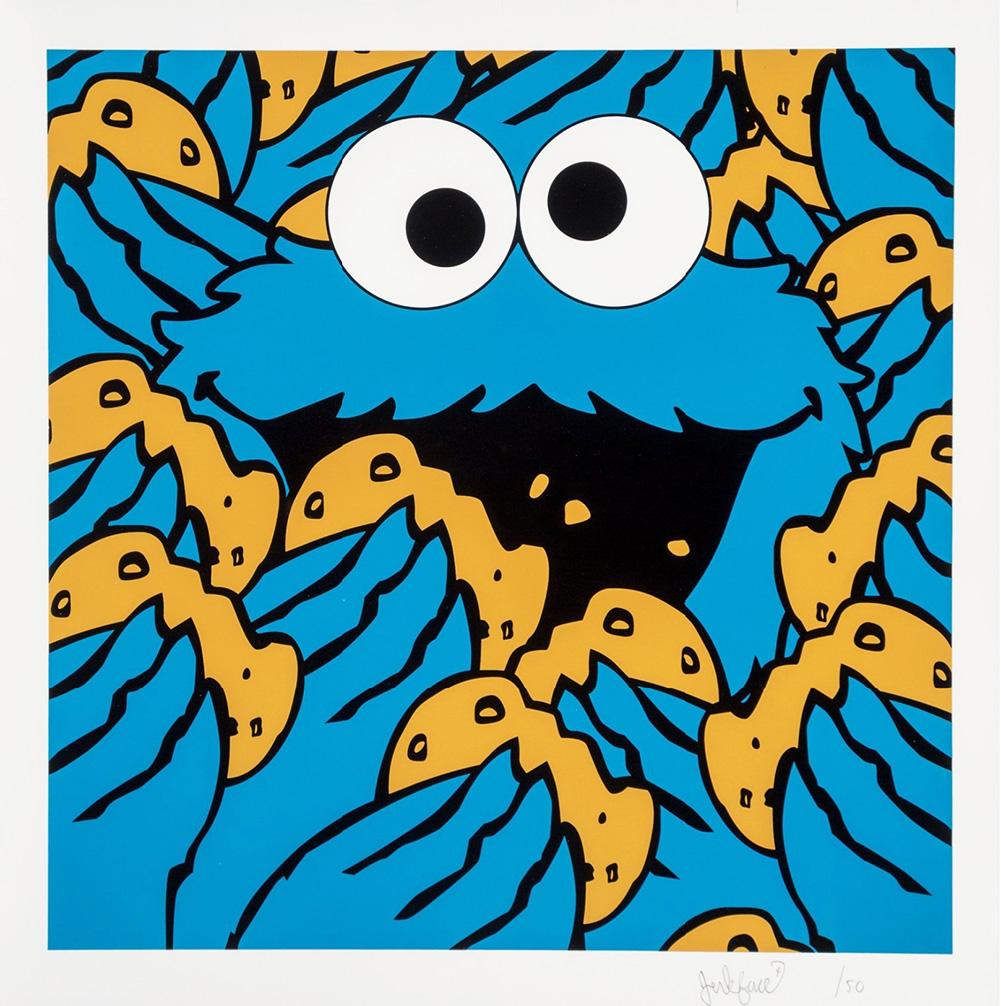 Jerkface Me Love Cookies (Signed Print) 2015 | For Sale