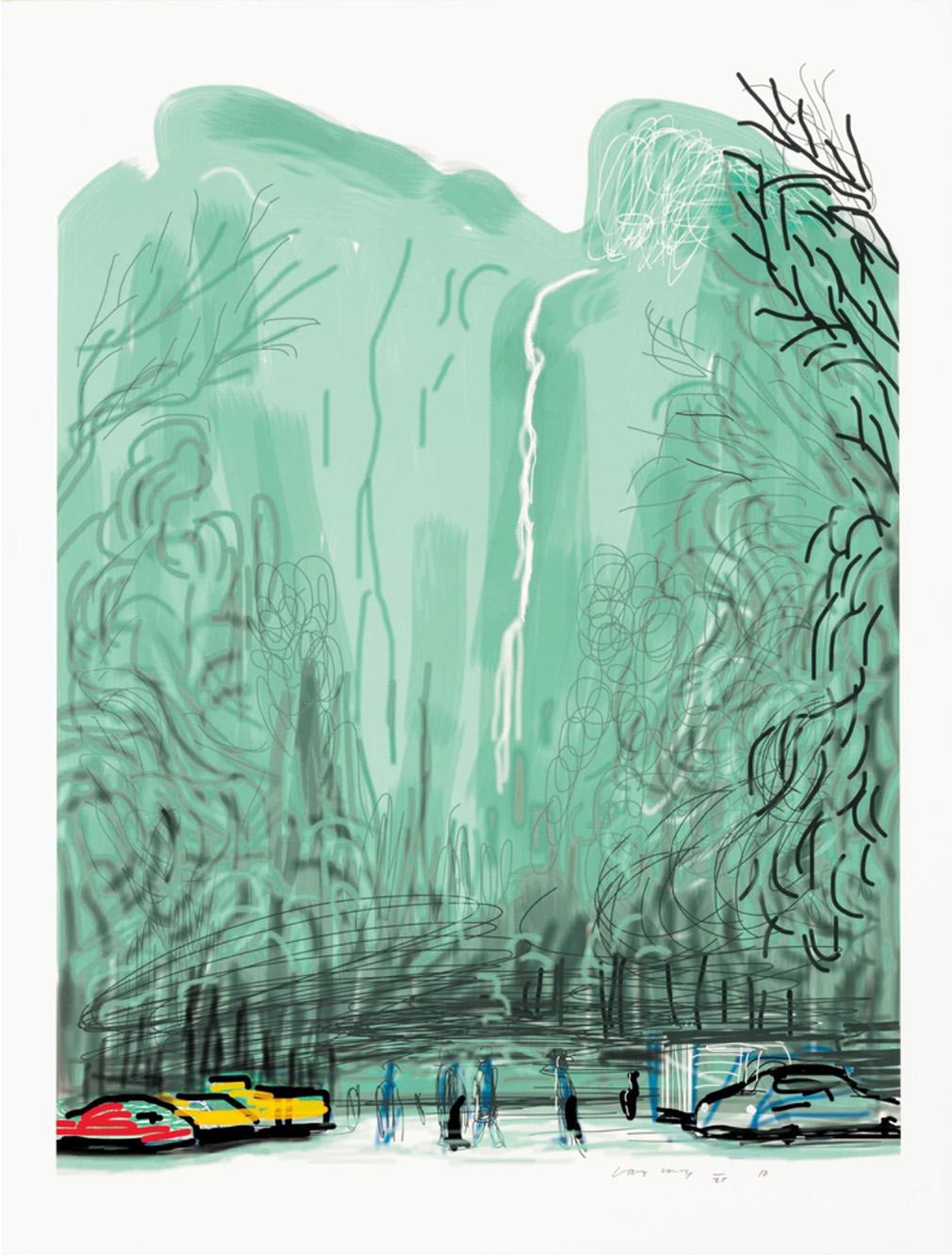 David Hockney The Yosemite Suite 13 (Signed Print) 2010 | For Sale