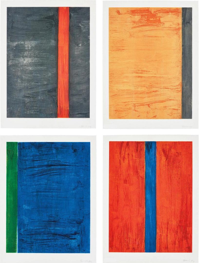 Gunther Forg Leaves (complete set) (Signed Print) 1999 | MyArtBroker