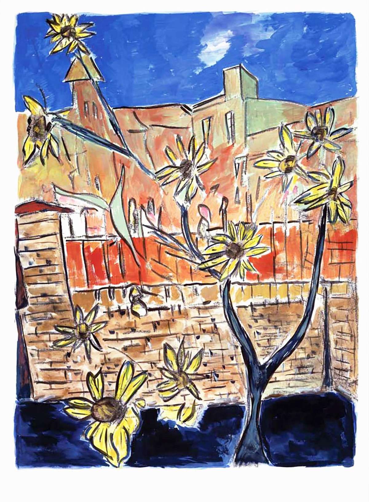 Bob Dylan Sunflowers (2014) (Signed Print) 2014 | MyArtBroker