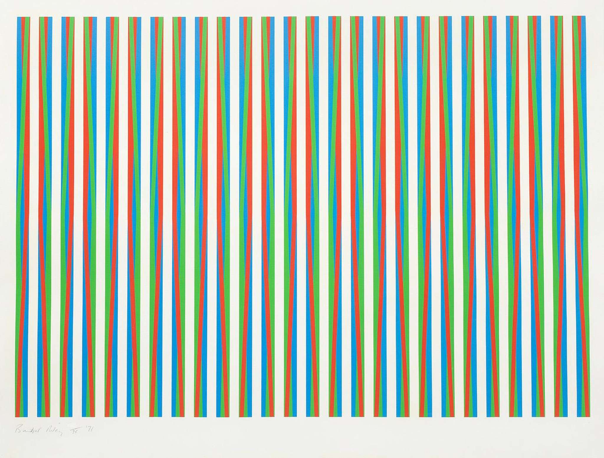 The Evolution of Bridget Riley's Colour Palettes | MyArtBroker| Article