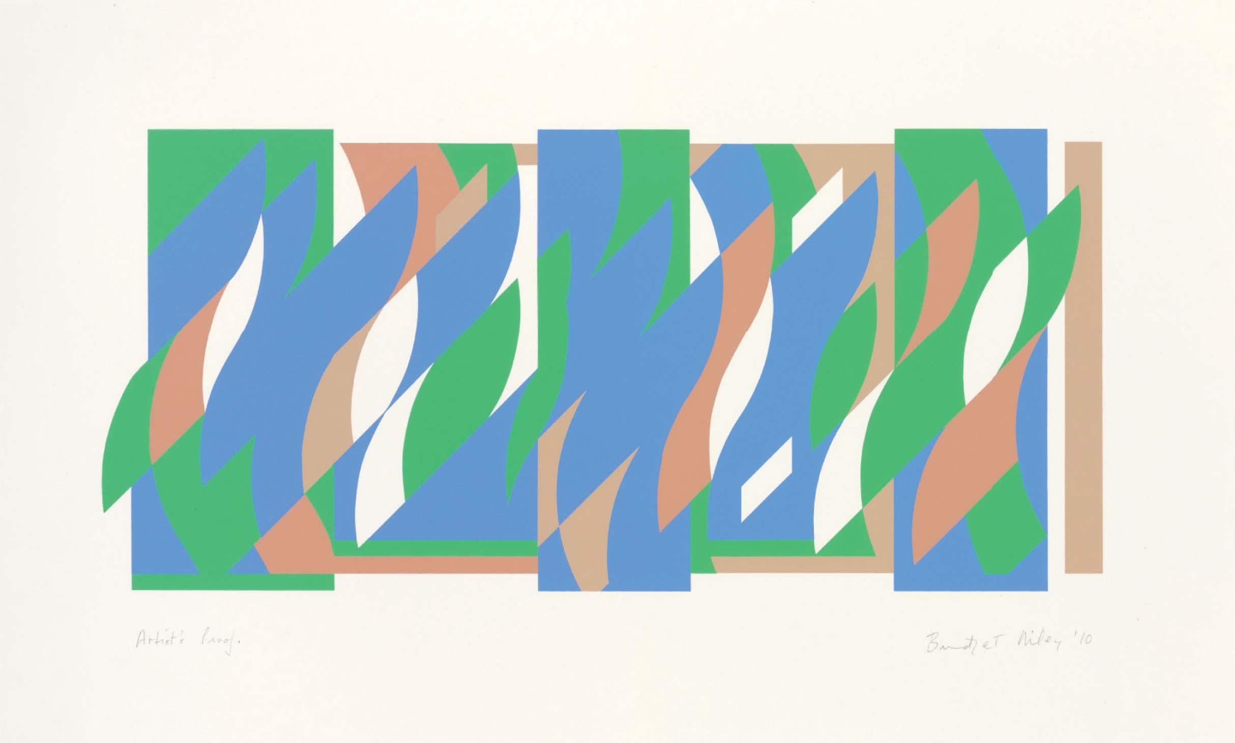 Bridget Riley Arcadia 3 (Signed Print) 2010 | MyArtBroker