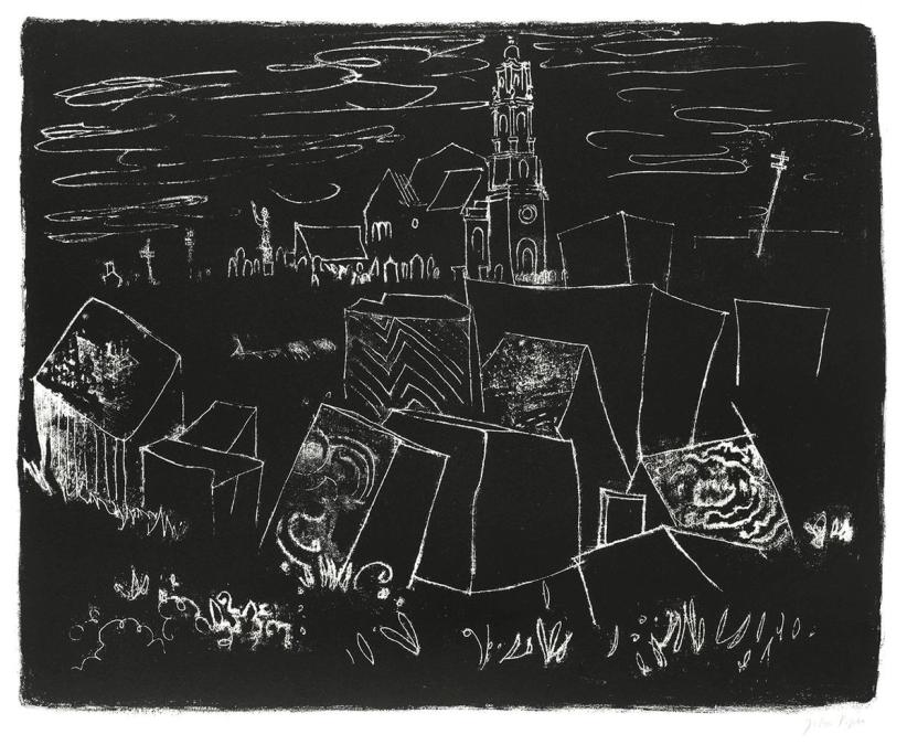 John Piper Easton, Portland: St George Reforne (Signed Print) 1964 ...