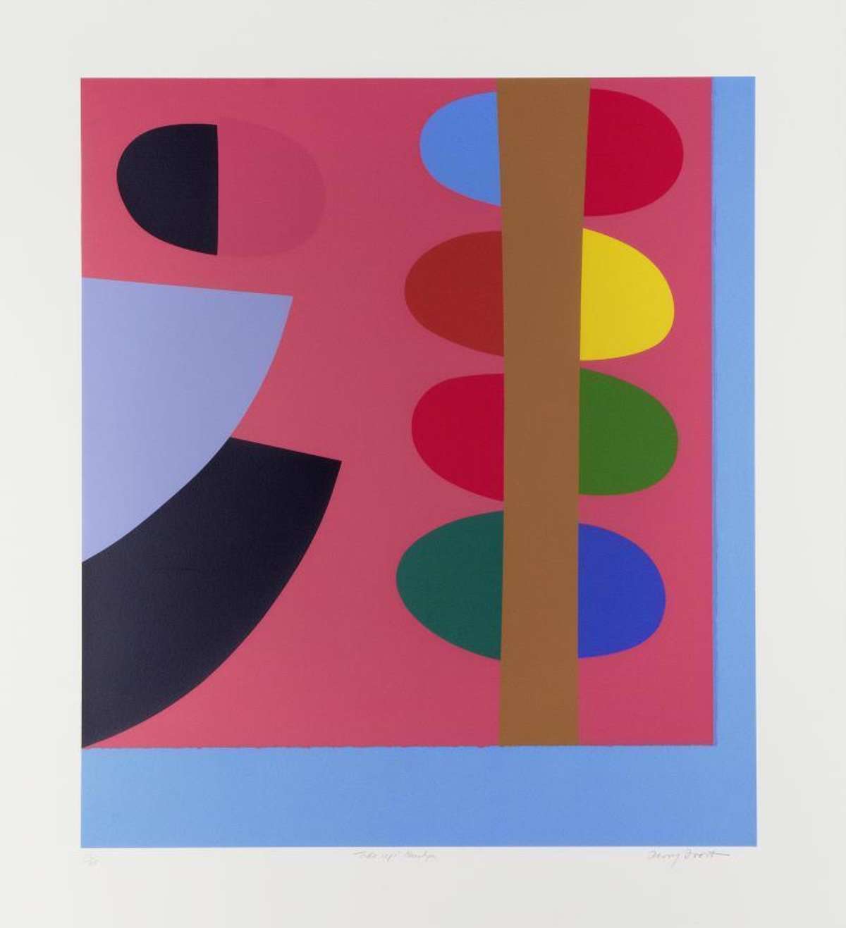 Sir Terry Frost Tide Up Newlyn (Signed Print) 1995 | MyArtBroker