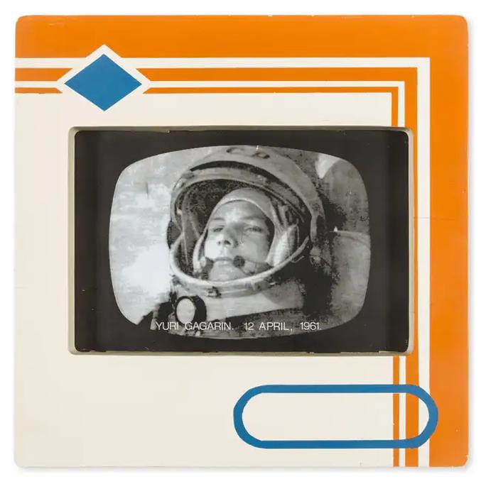 Joe Tilson Transparency I: Yuri Gagarin, April 12th 1961 (Signed Print ...