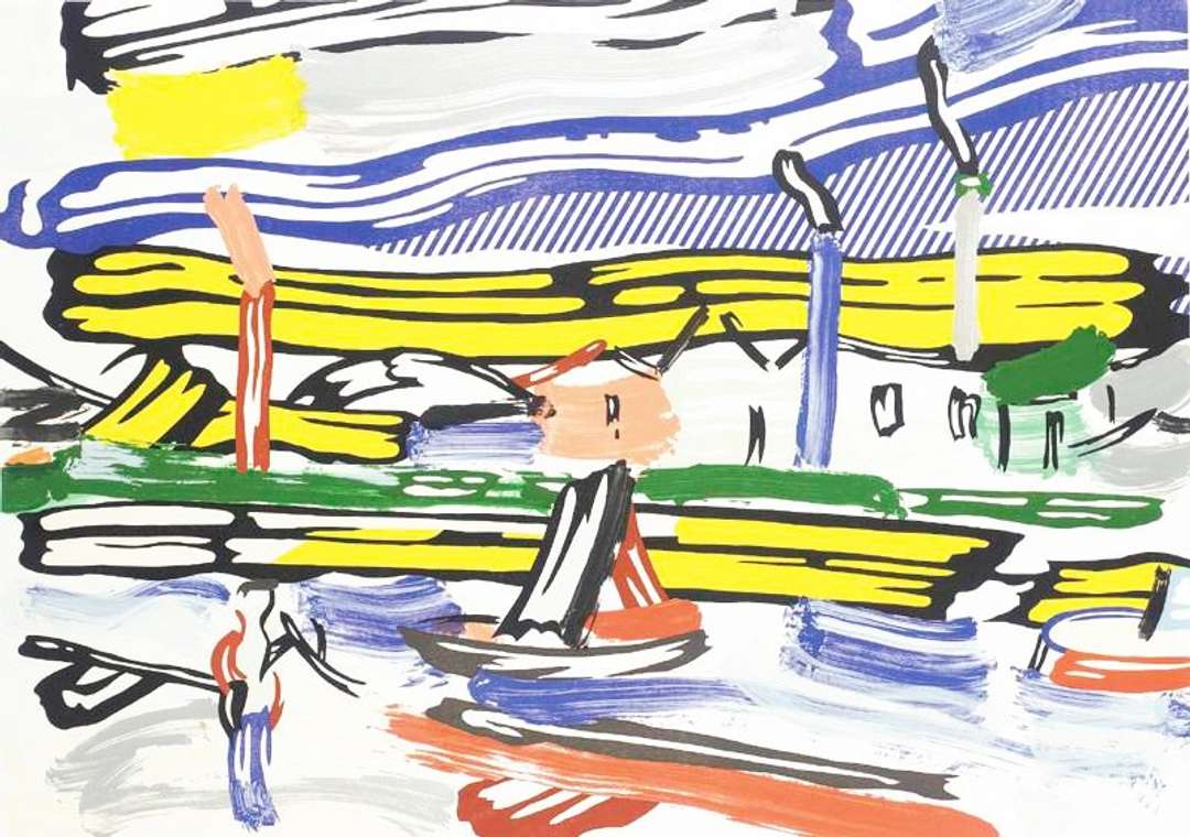 10 Facts About Roy Lichtenstein's Landscapes, Moonscapes, Seascapes ...