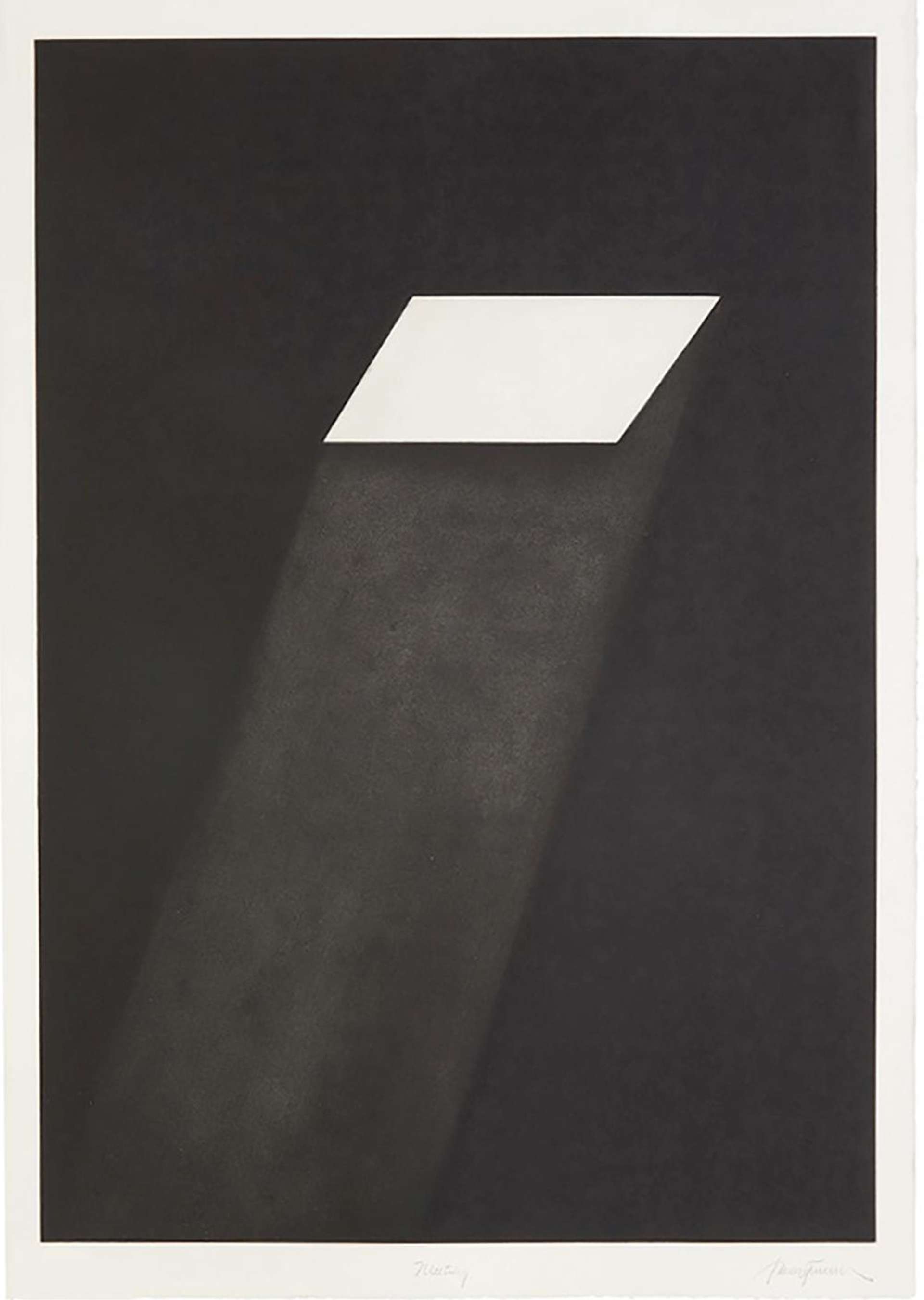 James Turrell Meeting (Signed Print) 1989 | MyArtBroker