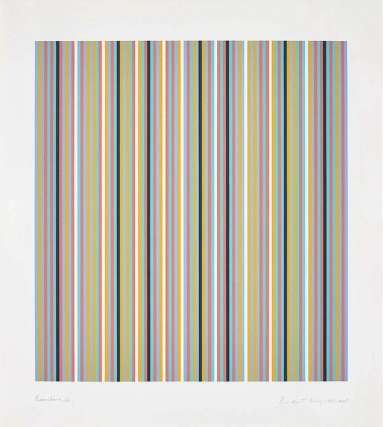 Coloured Greys by Bridget Riley Background & Meaning | MyArtBroker