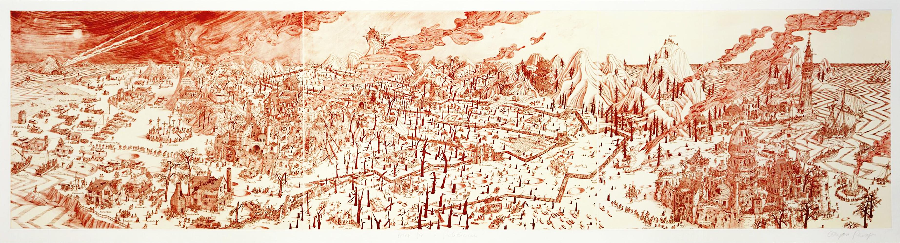 Grayson Perry Print For A Politician (Brown) (Signed Print) 2005 | For Sale