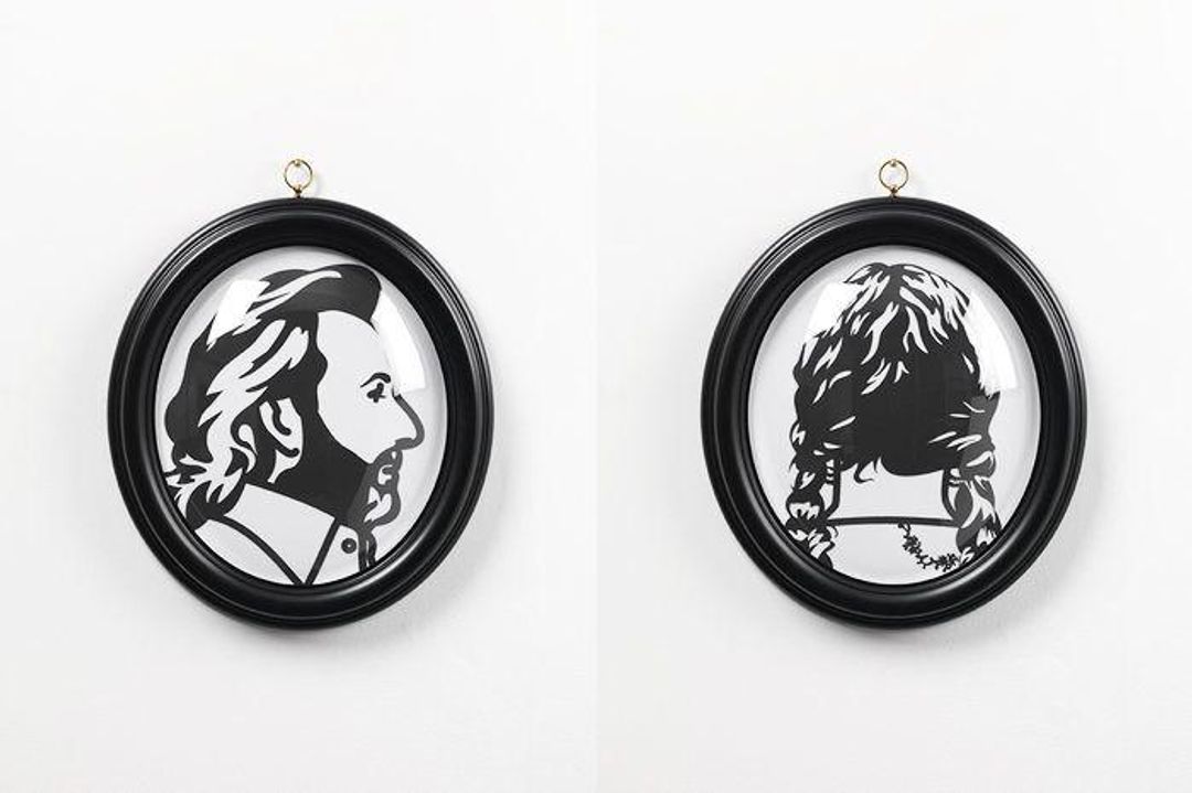 Julian Opie Luc And Ludivine Get Married. (pair 13) (Signed Print) 2007 | For Sale