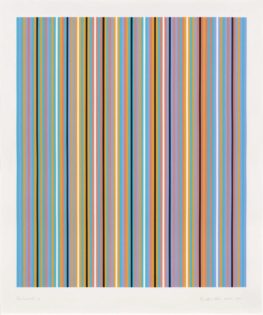 Bridget Riley RA (Inverted) (Signed Print) 2009 | MyArtBroker