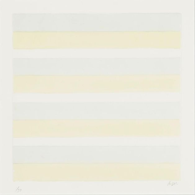 Agnes Martin Untitled (Signed Print) 1997 | MyArtBroker